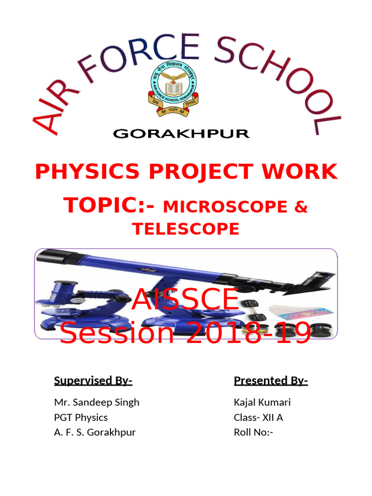microscope & telescope | PDF | Optics | Observational Astronomy