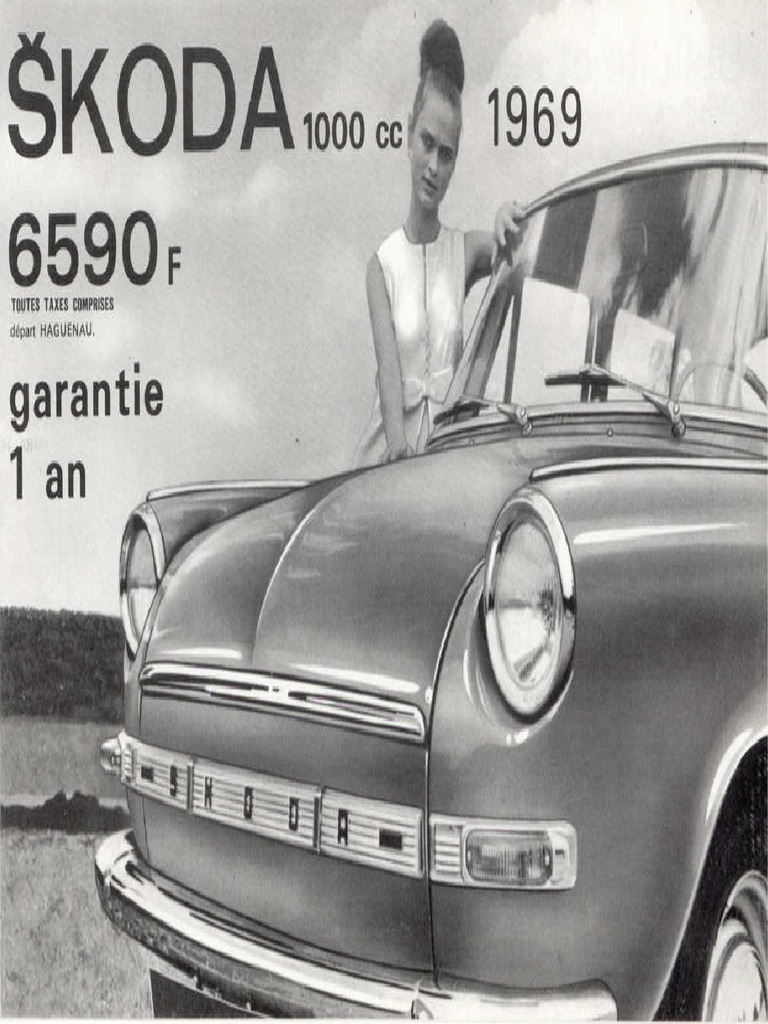 Skoda 1000MB Prospekt | PDF