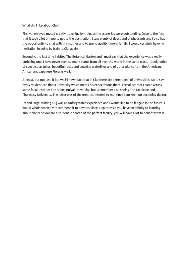 Compunere Engleză | PDF