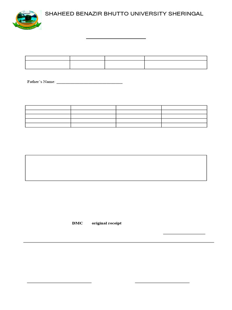 Re-Checking Form | PDF