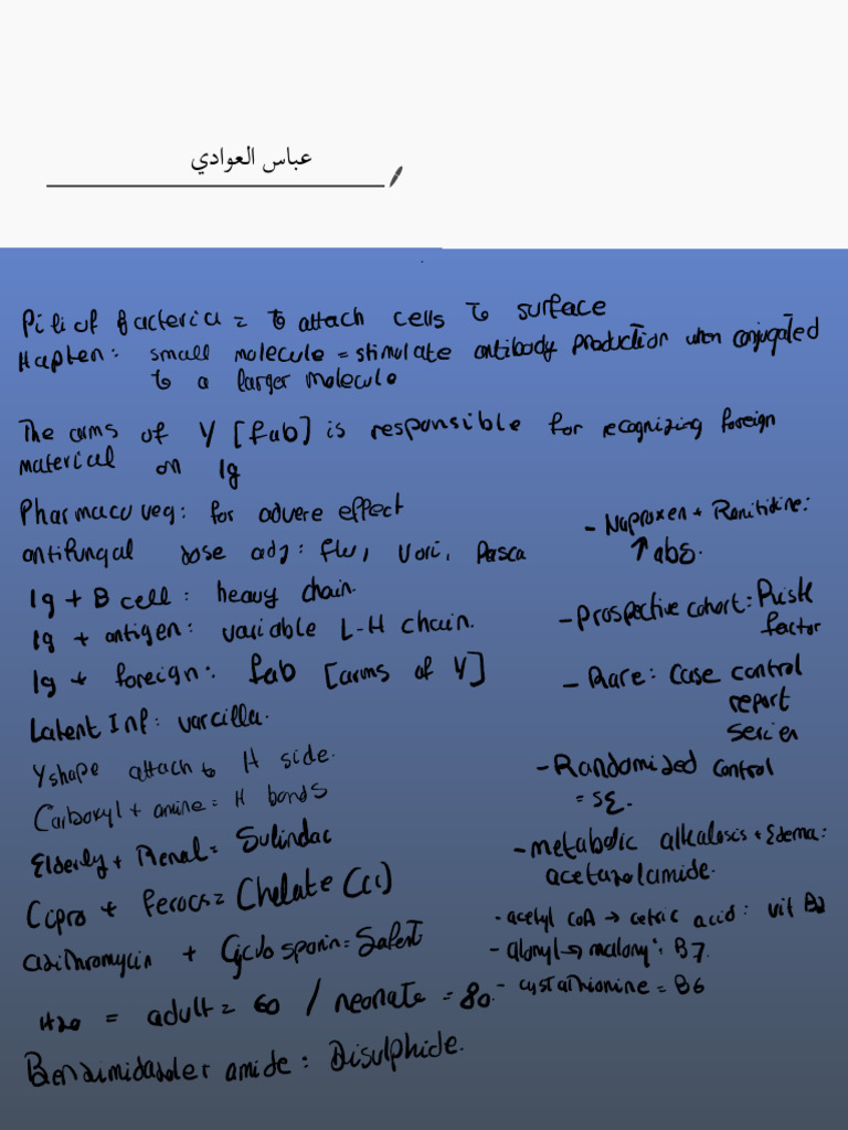 26 pg -Abbas file | PDF | Medical Specialties | Biochemistry