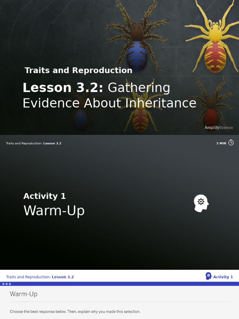 TR Resource Classroom Slides Lesson 3-2 | PDF | Reproduction | Gene