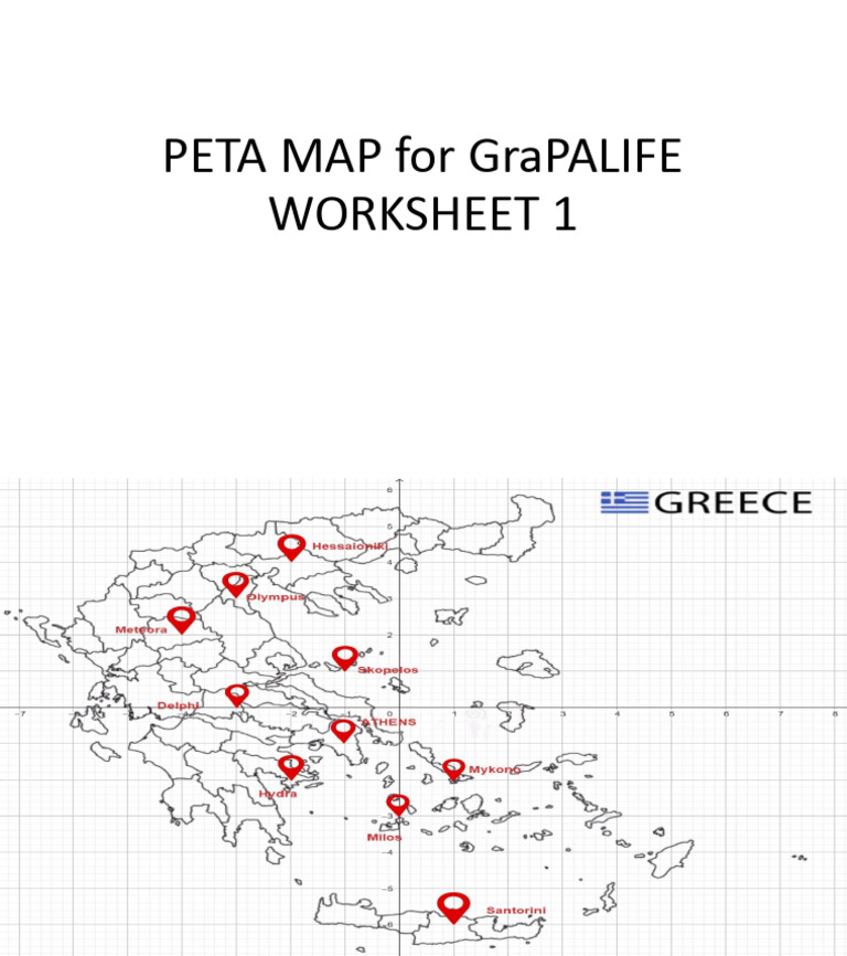 GraPALIFE Map For PeTa Worksheet 1 SY2425 | PDF