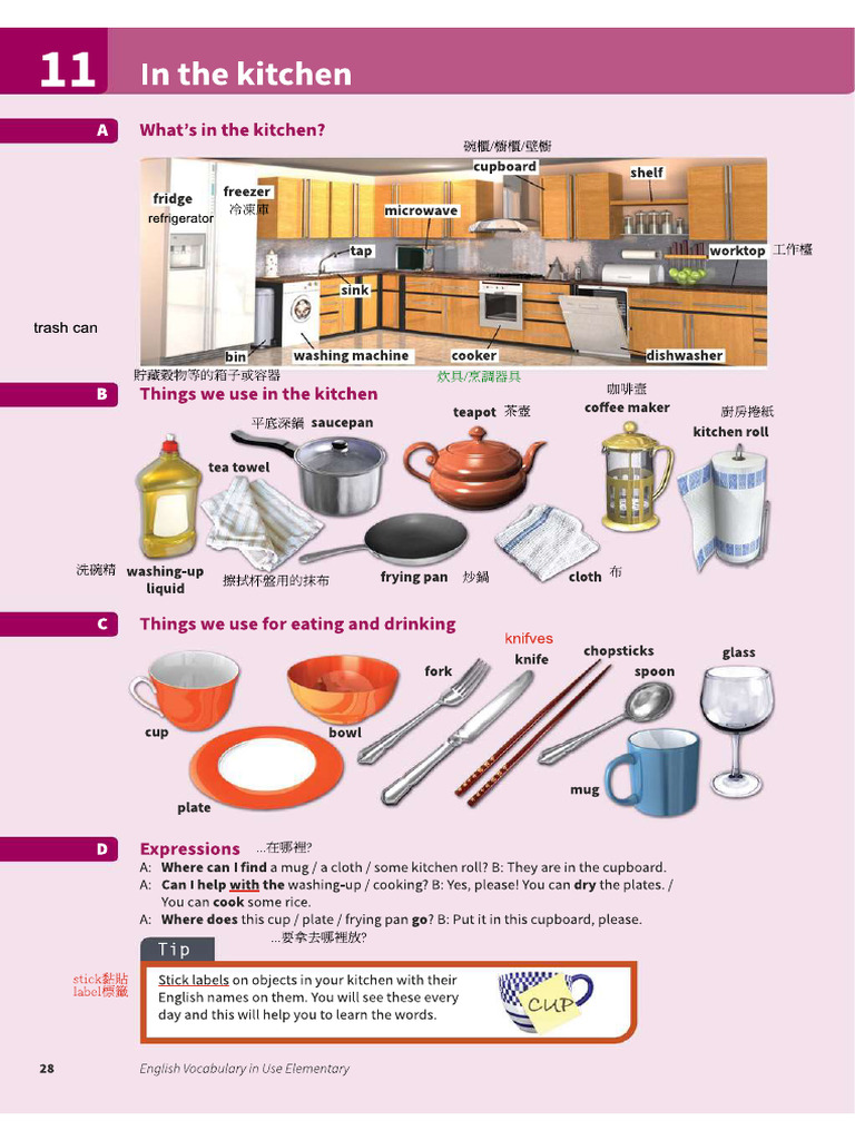 English Vocabulary in Use Elementary U11-15 | PDF