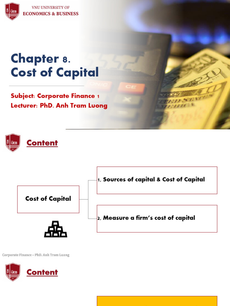 Chapter 8. Cost of Capital | PDF | Cost Of Capital | Preferred Stock