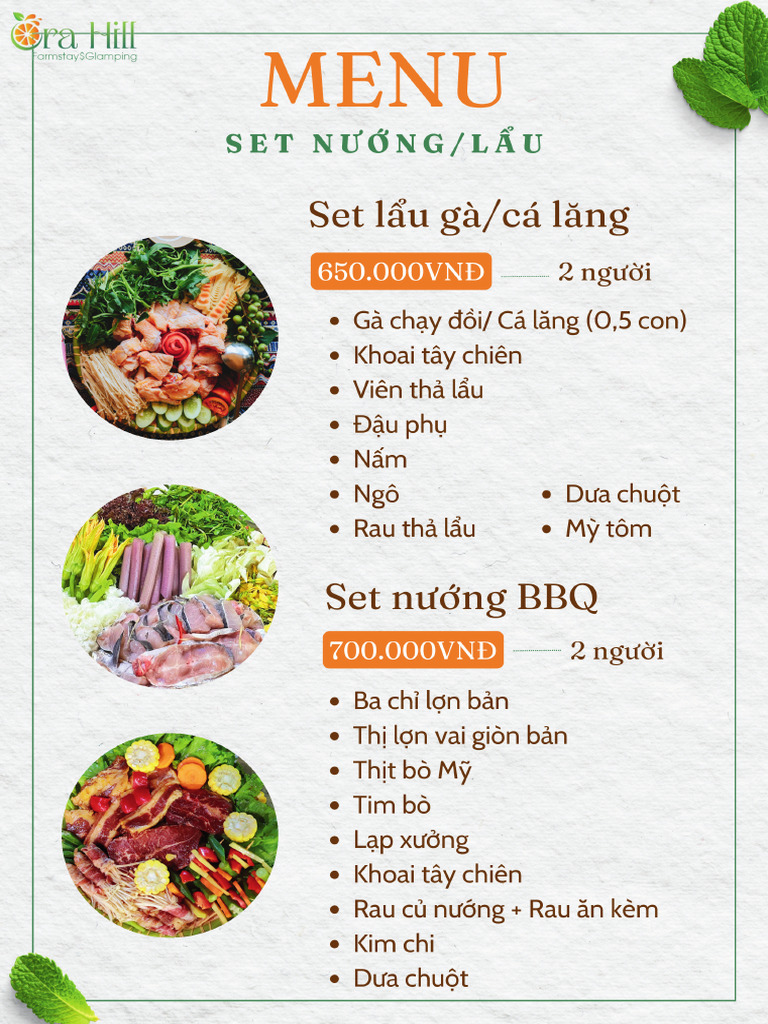Menu | PDF