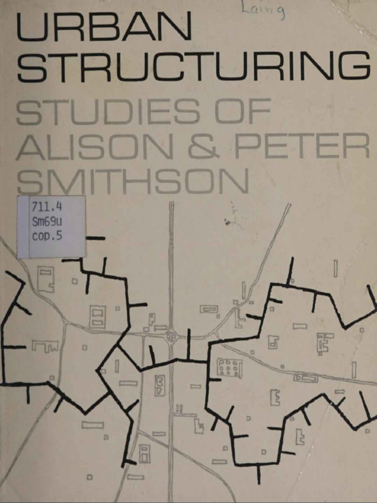 Alison Margaret Smithson - Urban Structuring_ Studies of Alison & Peter ...