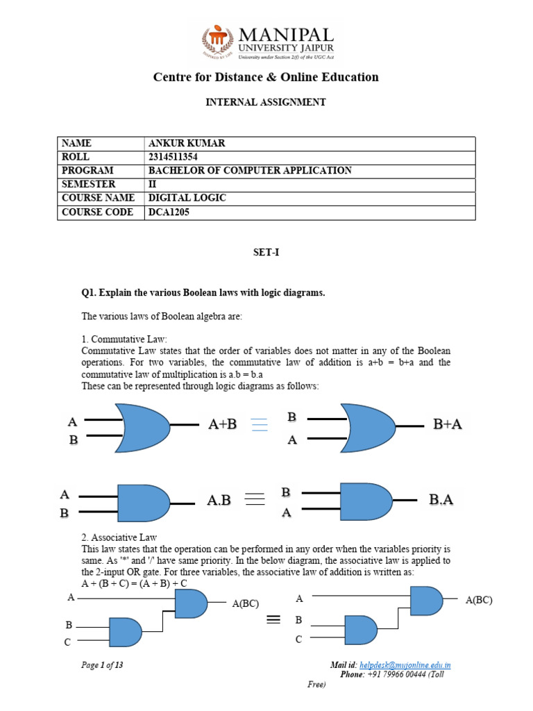 1205 | PDF | Logic Gate | Electronics