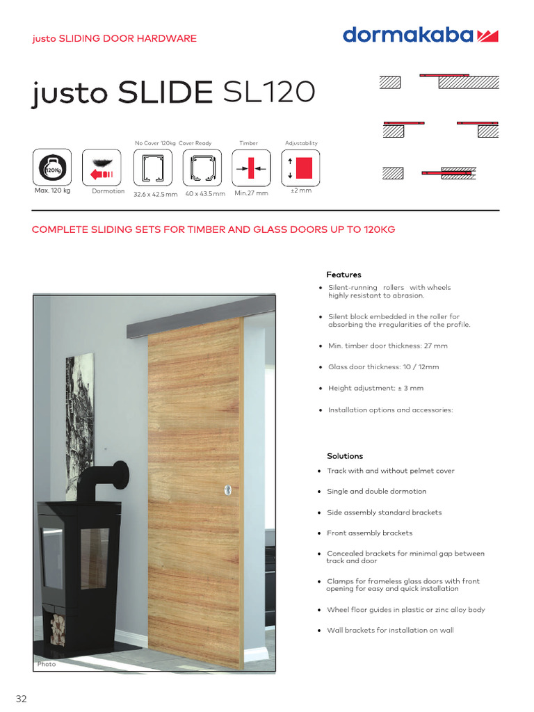 JUSTO SL 120- TDS 1 | PDF | Door | Building Engineering