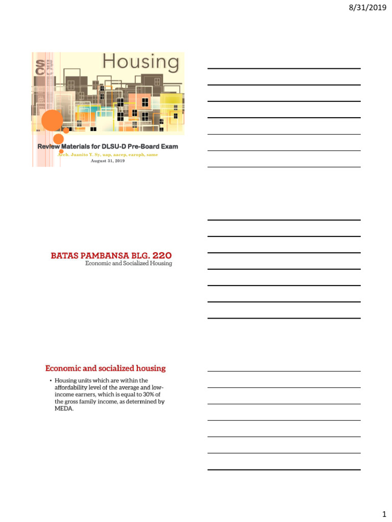 DLSU-D Pre-Board Exam Review Materials | PDF
