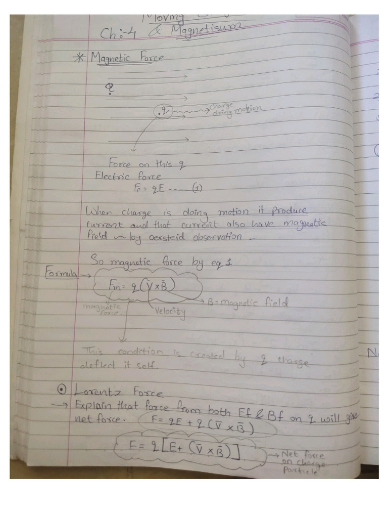 phy ch 4 notes | PDF