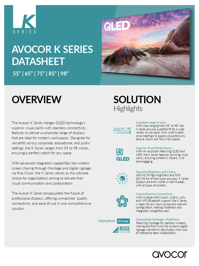 K_Series_datasheet | PDF | Computer Hardware | Computing