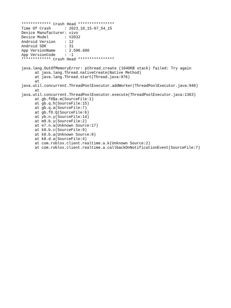 Android OutOfMemoryError Fix Guide | PDF