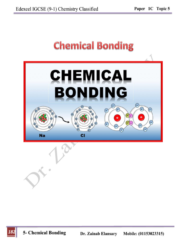 Hw 1 ( topic 4) | PDF | Chemical Bond | Ion