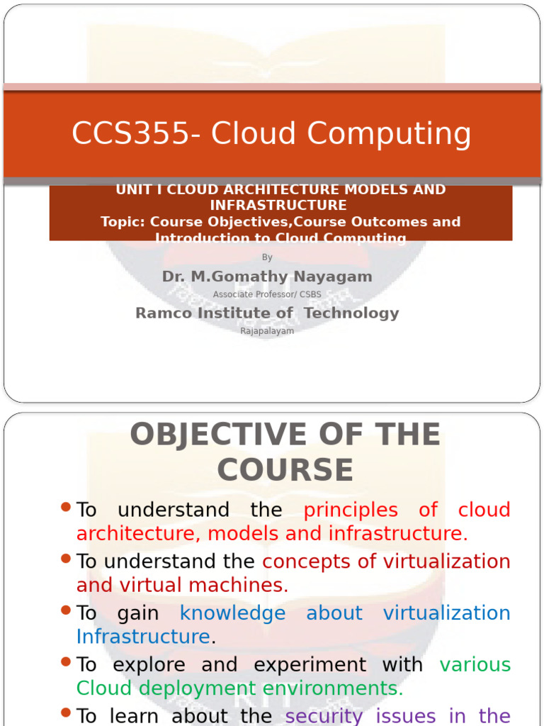 1.1. Cloud Architecture System Models for Distributed and Cloud Computing | PDF | Cloud ...