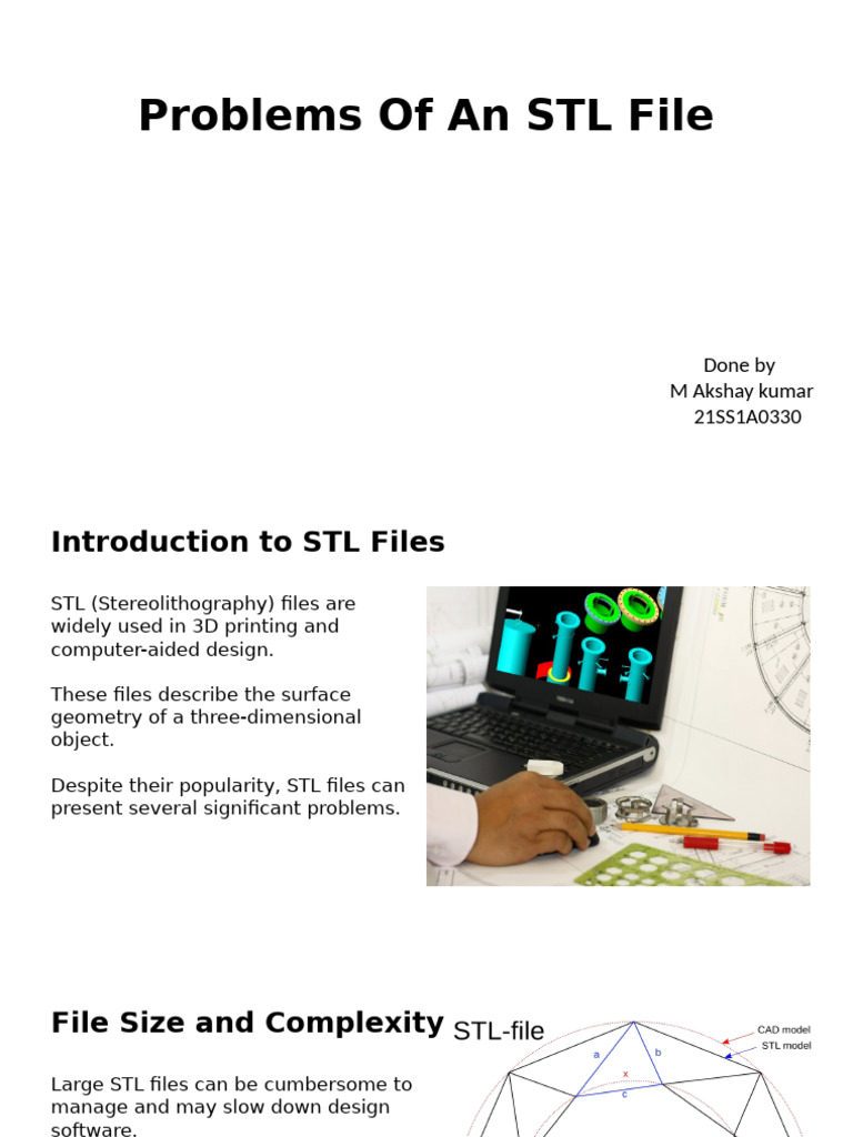 Problems of An STL File | PDF | 3 D Printing | 3 D Computer Graphics