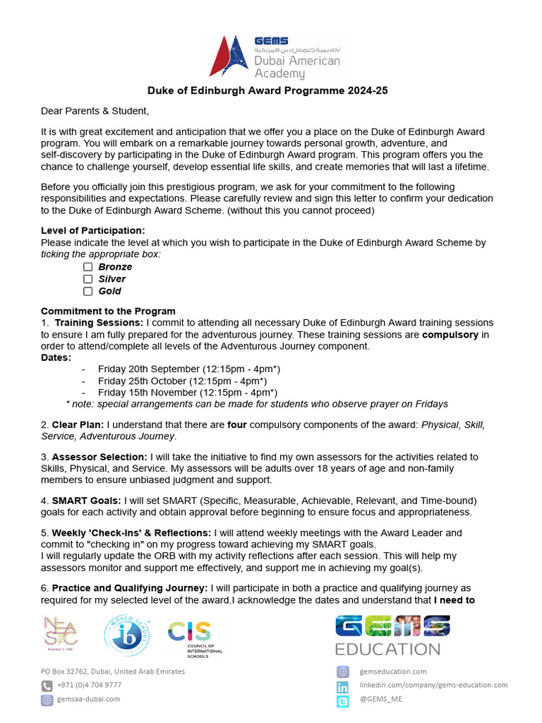 Letter of Commitment - DOE Updated 2024 - 25 | PDF