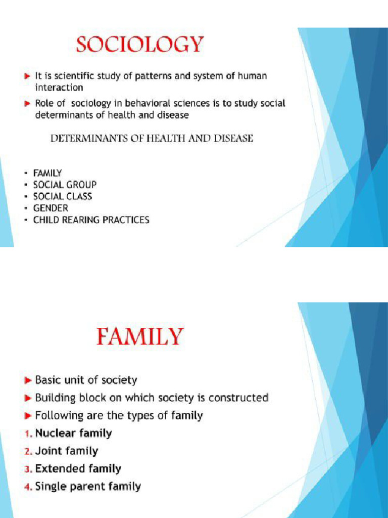 Sociology and Health | PDF
