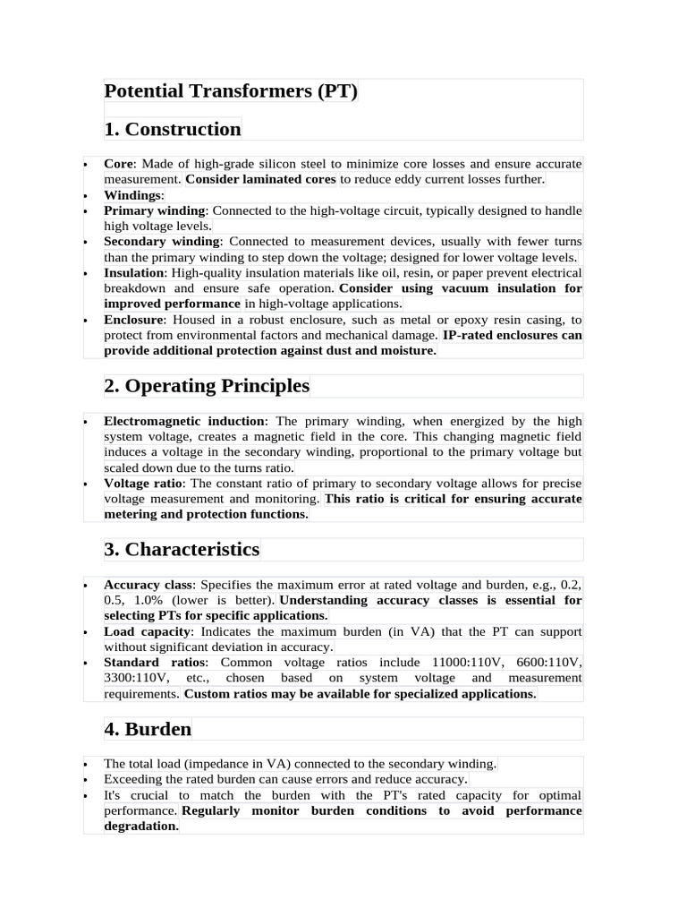 CT and PT | PDF | Transformer | Electrical Engineering