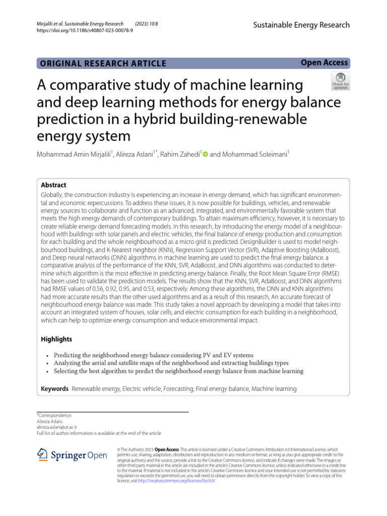 A Comparative Study of Machine Learning and Deep Learning Methods For ...