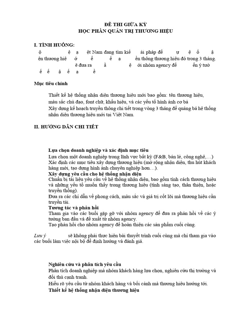 ĐỀ THI GIỮA KỲ.pdfff | PDF