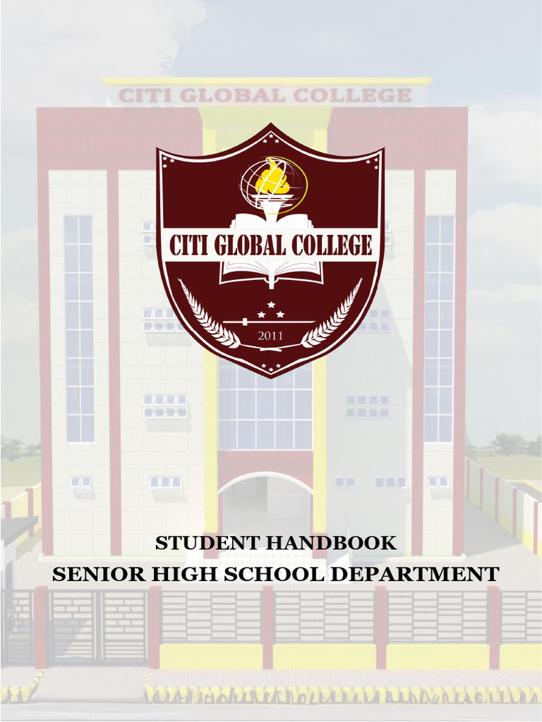 SHS Student Handbook | PDF | Educational Assessment