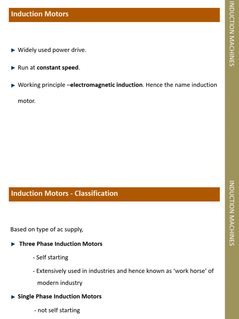 INDUCTION-MOTOR-NOTES | PDF | Electric Motor | Magnetism