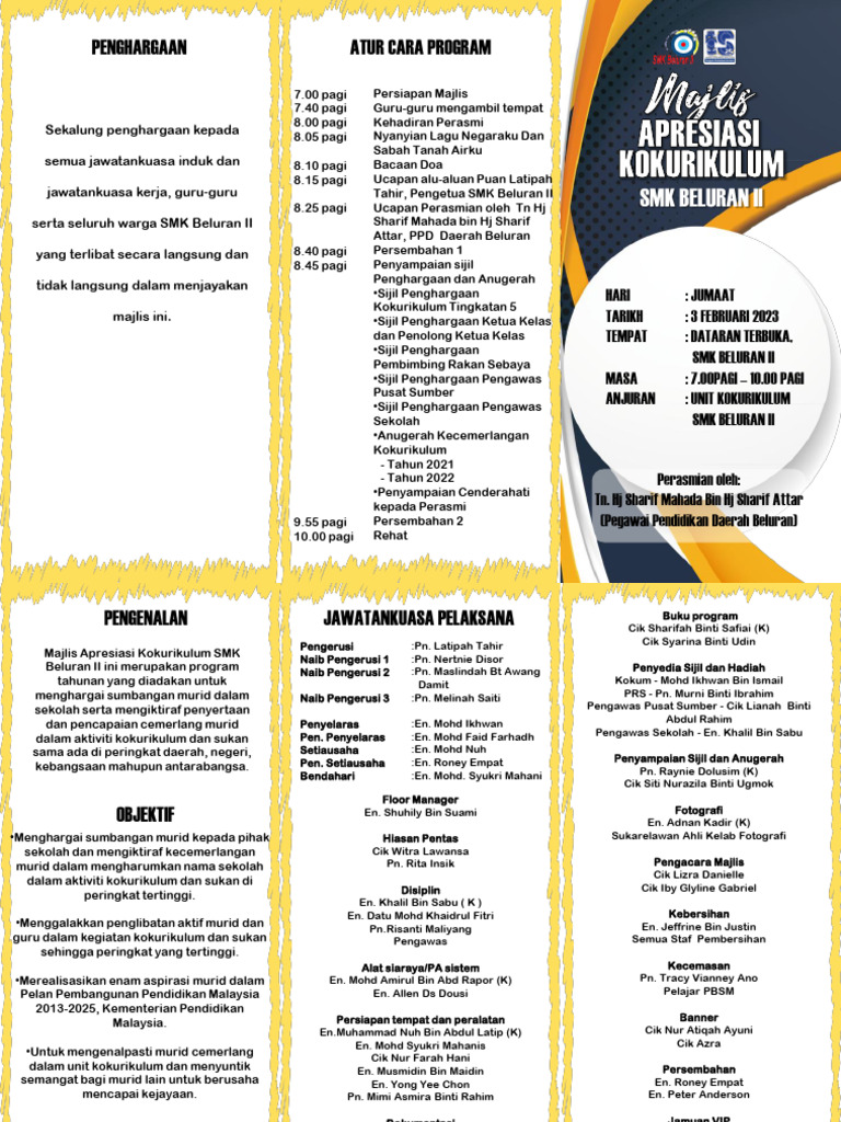 BUKU PROGRAM APRESIASI KOK - Dark Theme Finalize | PDF