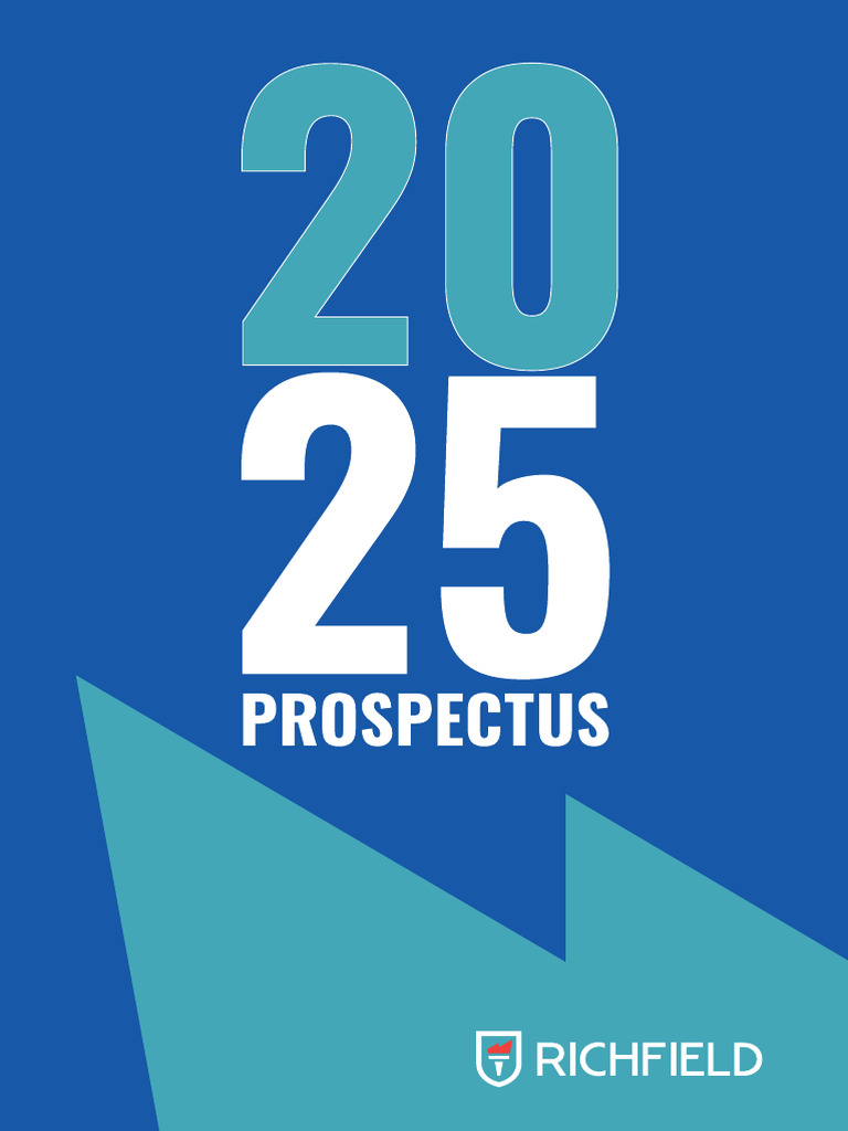 Richfield 2025-Prospectus V8 | PDF | Artificial Intelligence ...