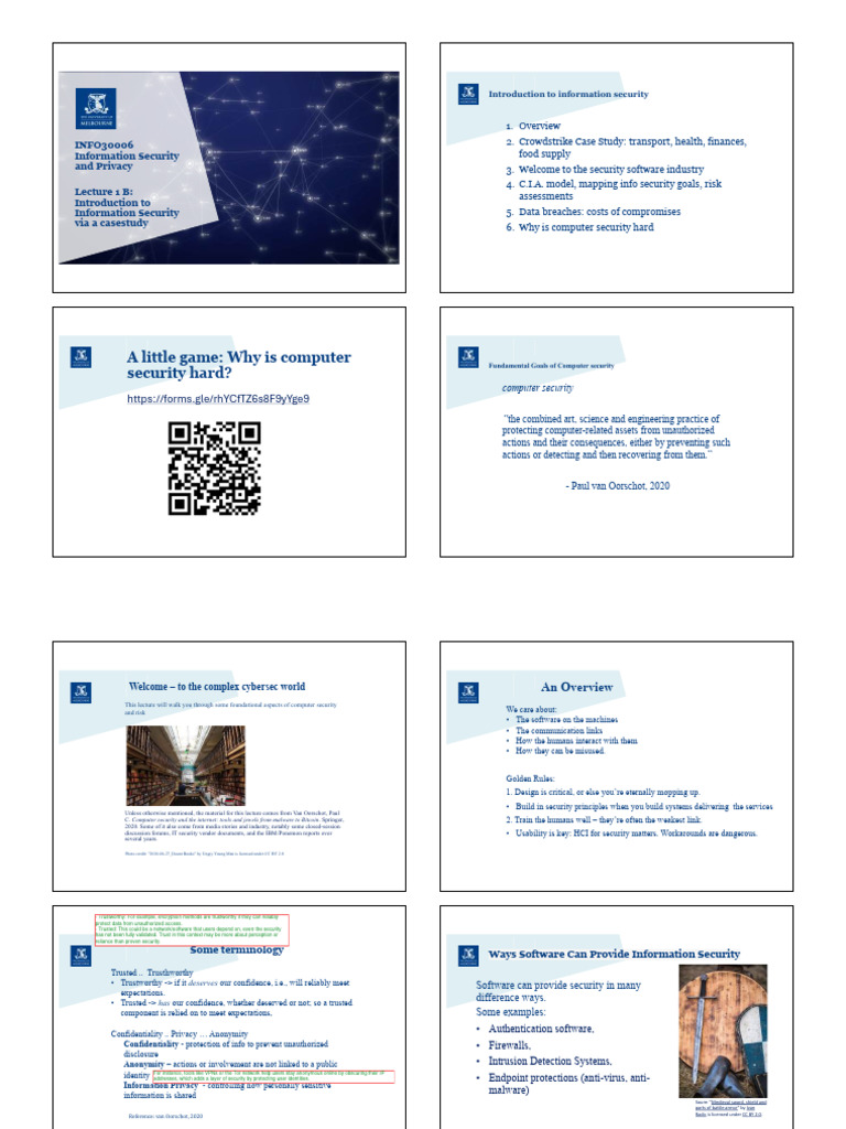 W1 6 Compressed | PDF | Security | Computer Security