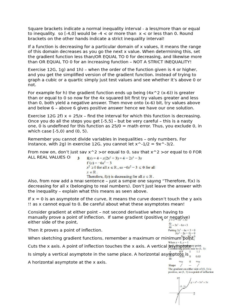 Differentiation + Integration review | PDF | Asymptote | Integral Differentiation + Integration review | PDF | Asymptote | Integral