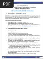 DSC Signer Service User Guidelines | PDF | Public Key Certificate ...