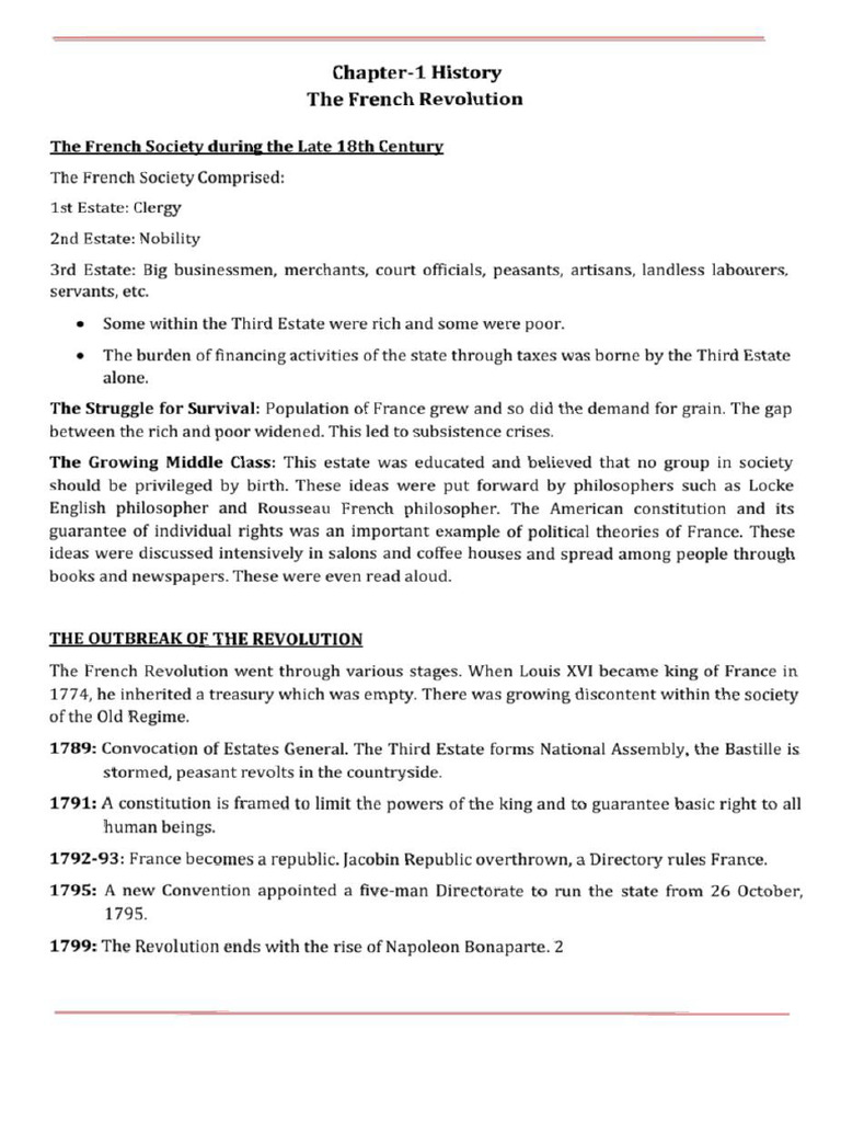 French Revolution | PDF