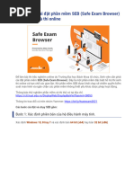 hướng dẫn dùng seb | PDF