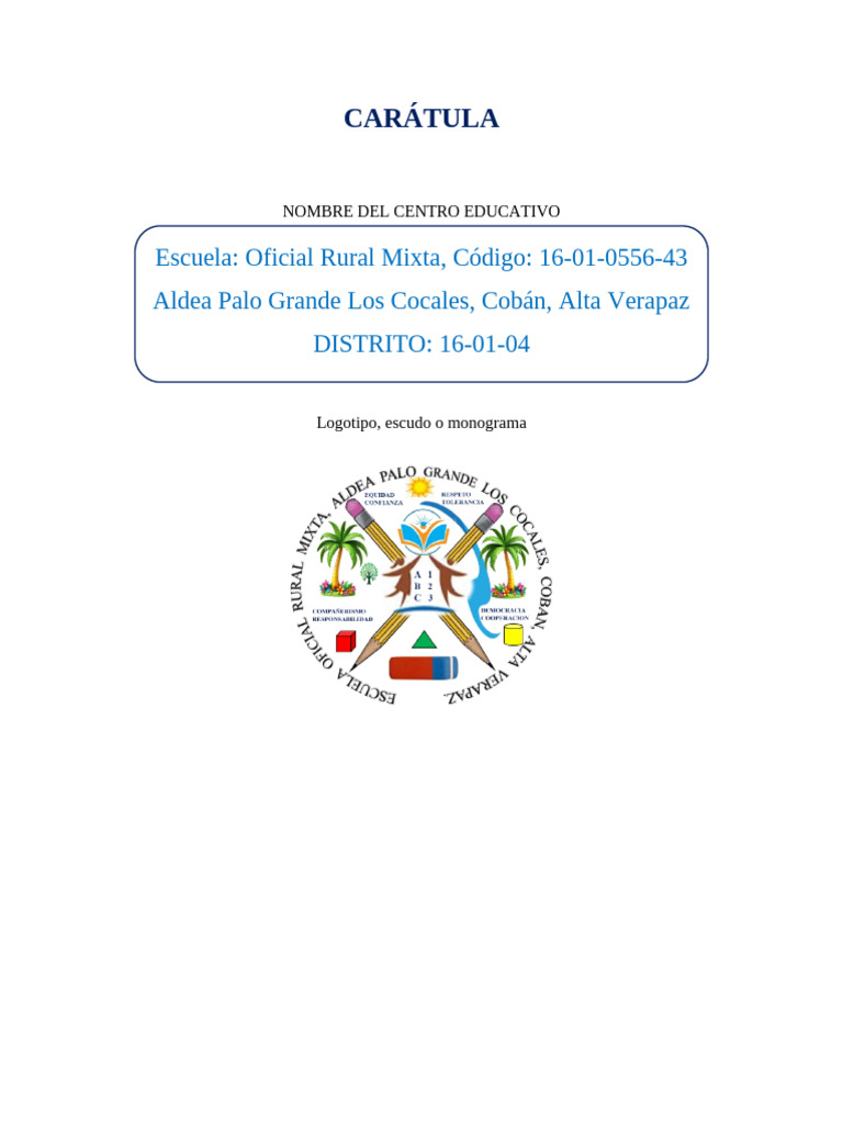 Eorm Palo Grande Los Cocales | PDF | Enseñando | Aprendizaje