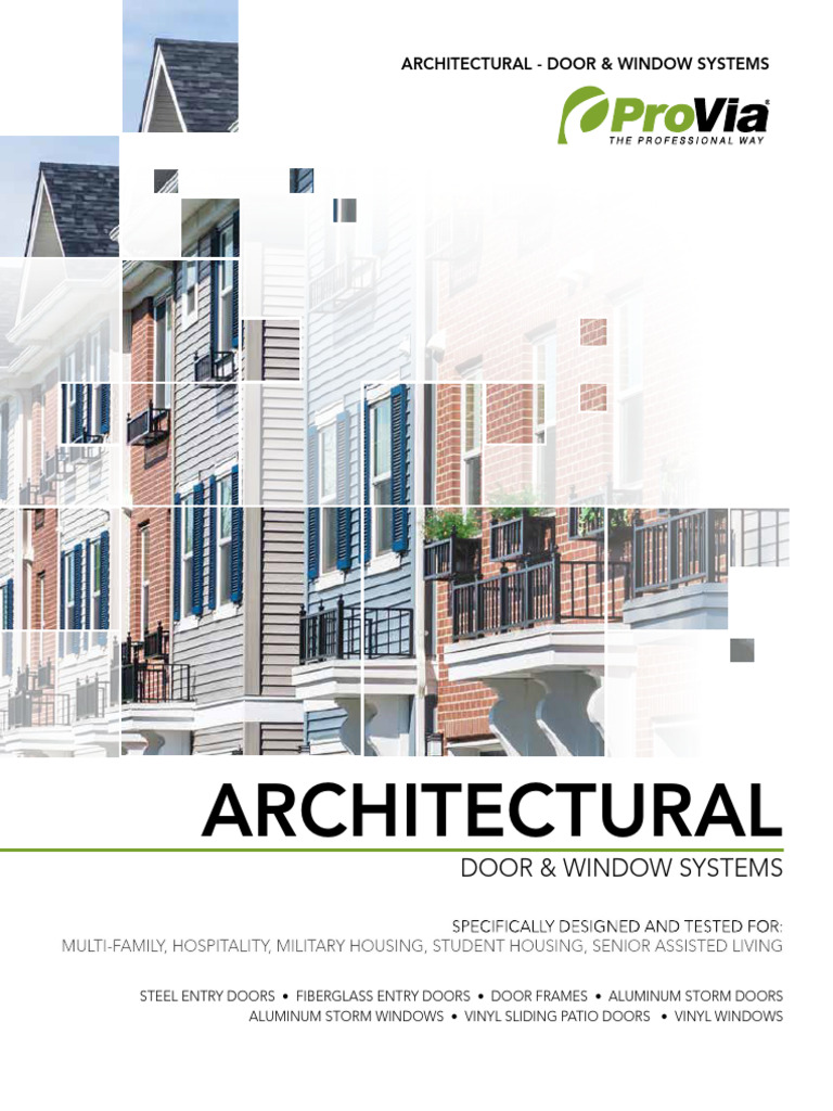 Architectural Door | PDF | Door | Window