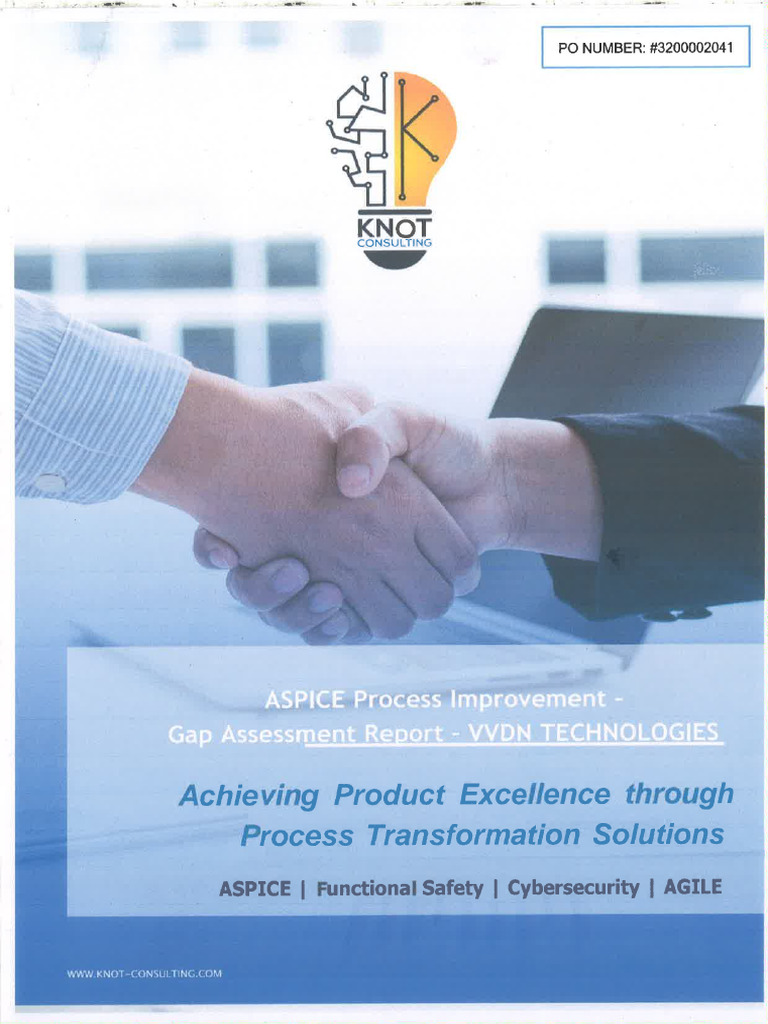 VVDN - ASPICE Gap Assessment Report | PDF