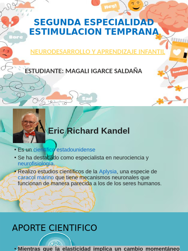 Eric Kandel | PDF | Neurociencia | Ciencia cognitiva
