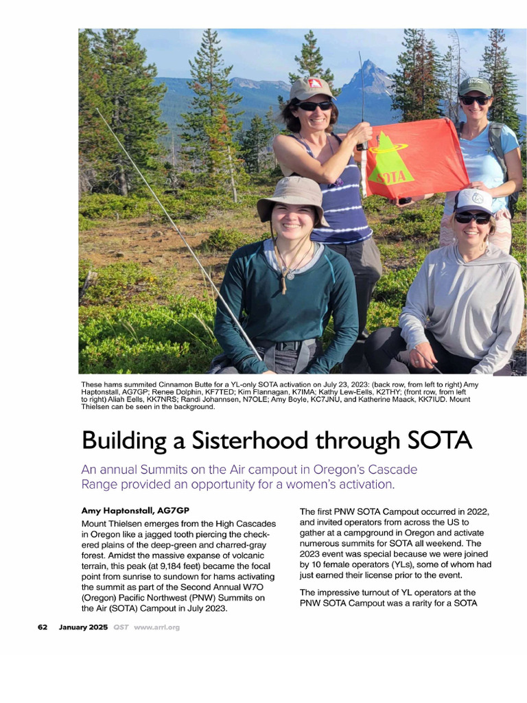 Building A Sisterhood Through SOTA | PDF