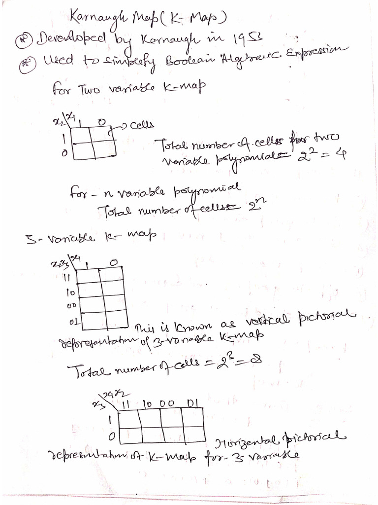 Karnaugh Graph | PDF