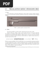 Pomicno Mjerilo | PDF