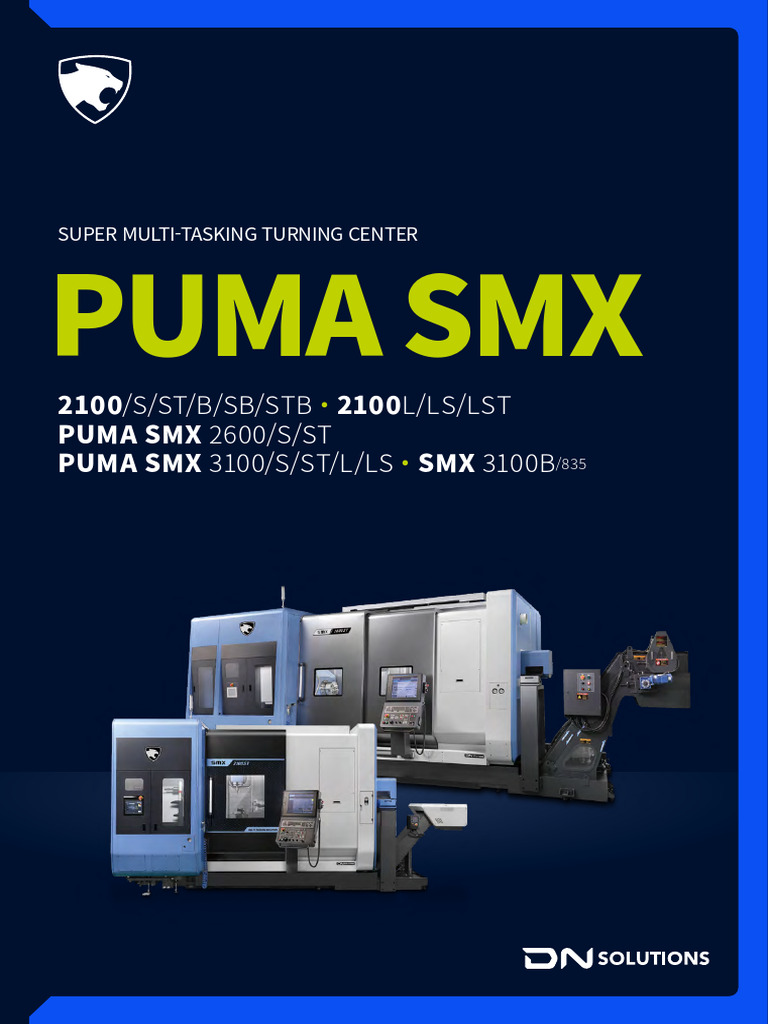 PUMA SMX Series Multi-Tasking Centers | PDF | Machining | Tools