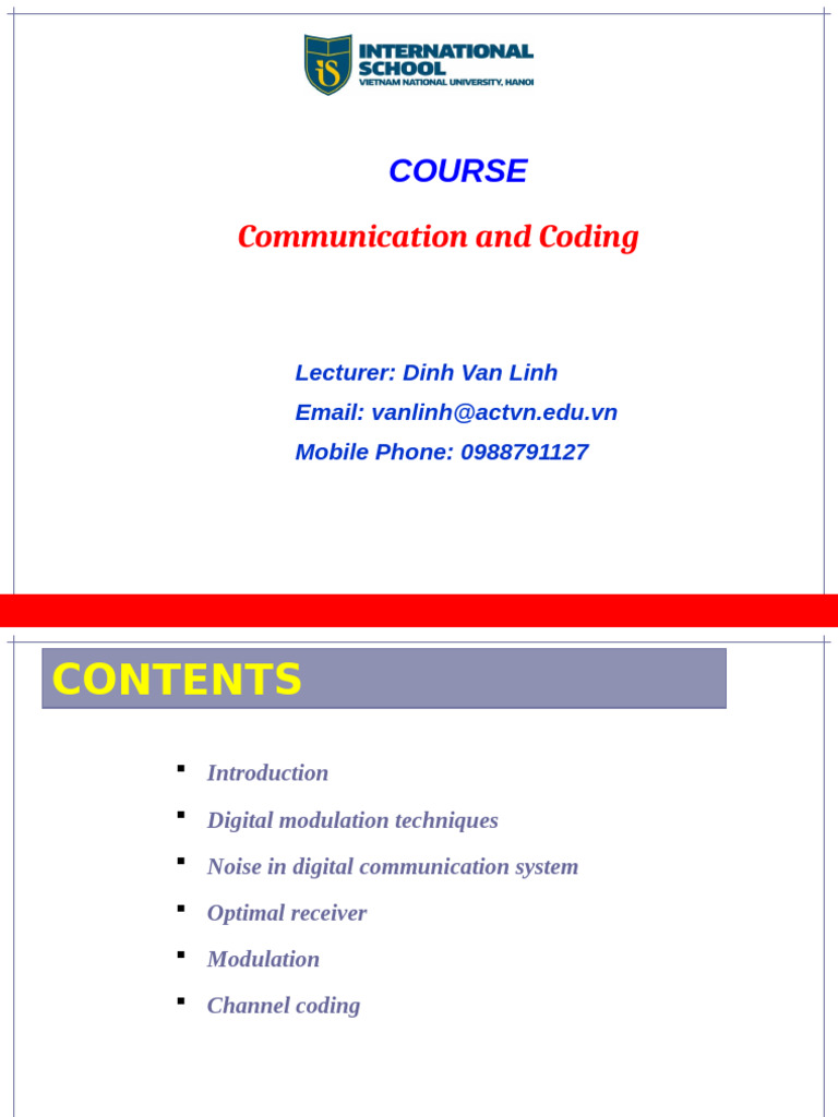 Chapter 1 - Communication and coding_22.12.2022_Done | PDF | Computer ...
