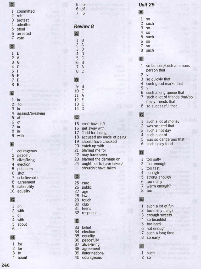 Week 4. Google Slide Materials. Grammar. Key | PDF