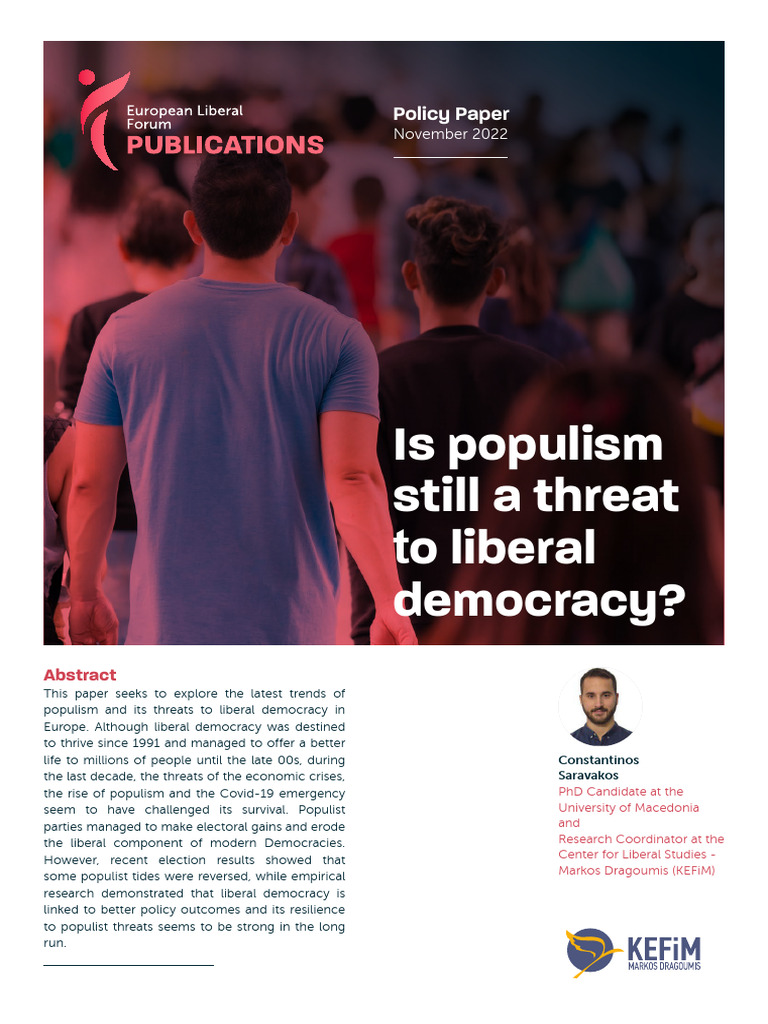 Populism's Impact on EU Democracy | PDF | Cost Of Living | Populism