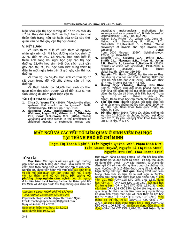 Bài Báo NCKH | PDF