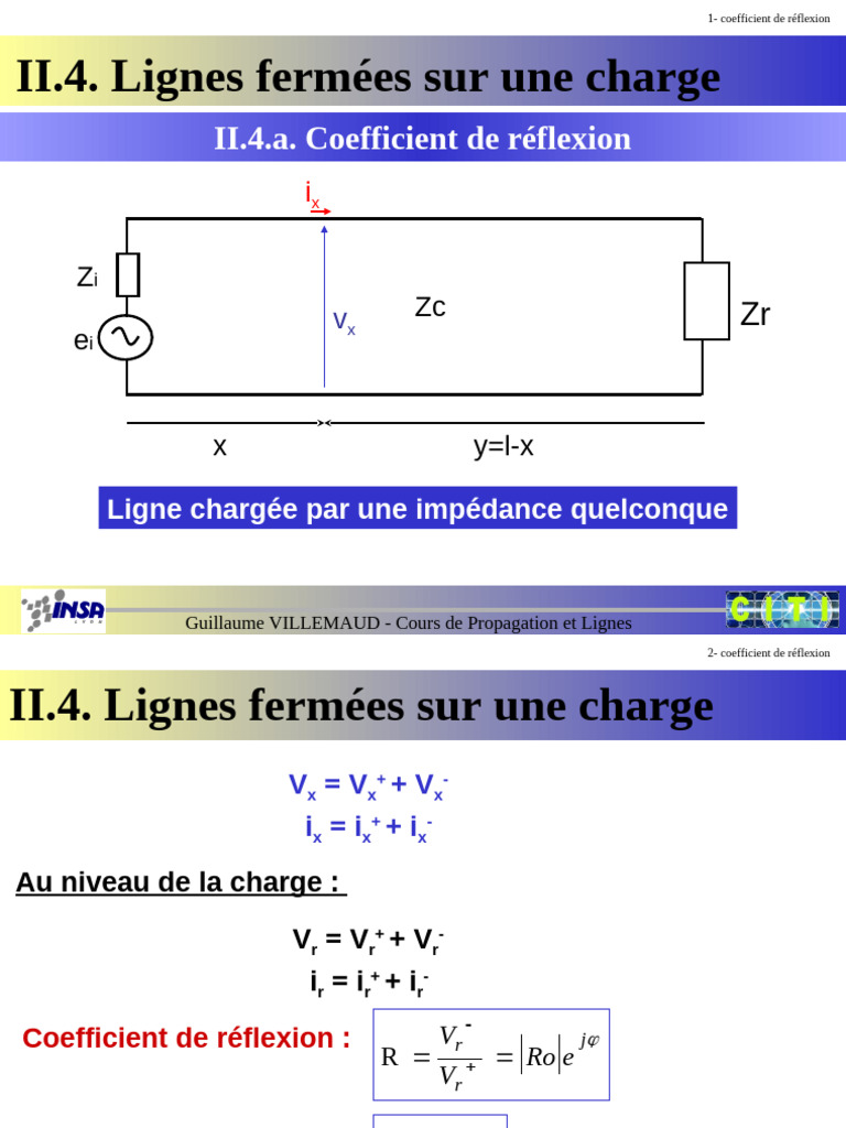 Ligne Fermee Sur Charge (Notion 3) | PDF | Électrotechnique ...