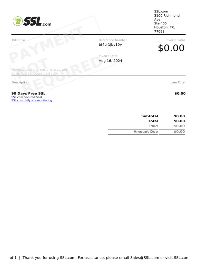 Invoice Ref Bf4b-1jbv10v | PDF