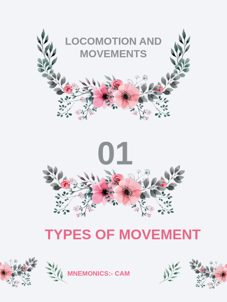 LOCOMOTION AND-WPS Office I | PDF | Skeletal System | Musculoskeletal ...