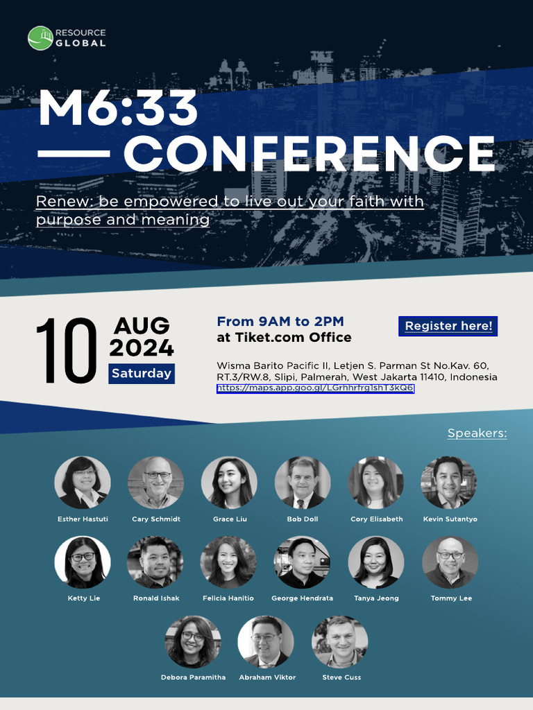 M633 Conference 2024 | PDF